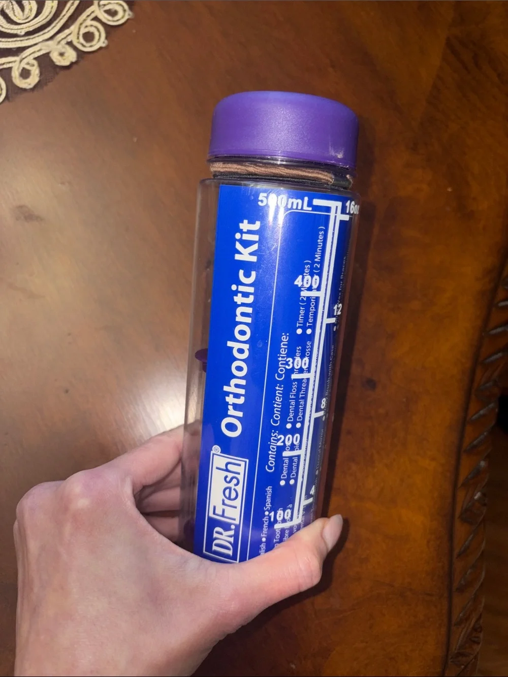 Bath | Dr Fresh Orthodontic Kit Clear Bottle With Purple Cap | Poshmark